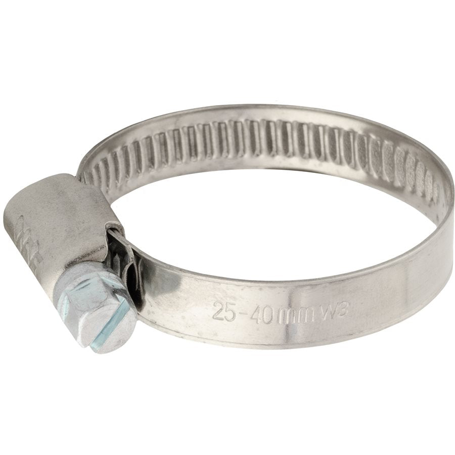 Auveco 25298 German / European Style Hose Clamps. 25mm-40mm. Qty 10 ...